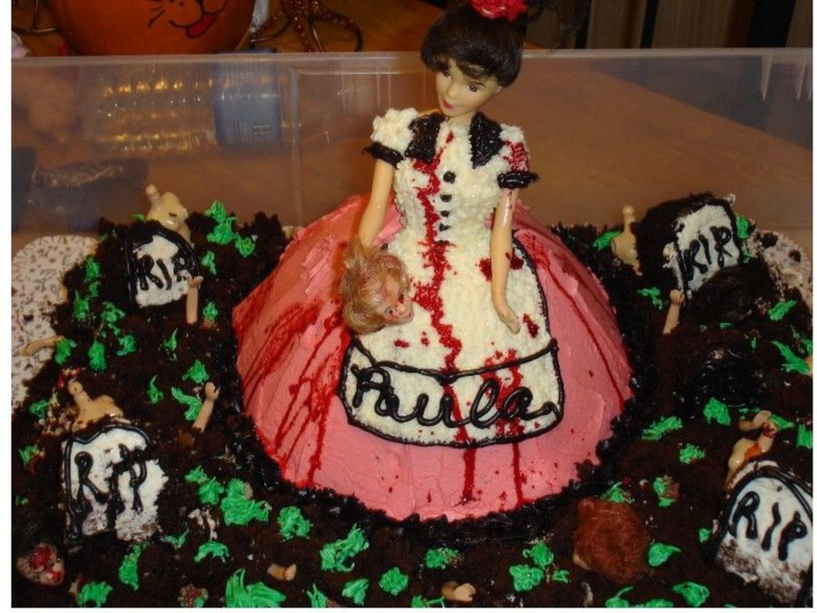 Psycho Barbie - CakeCentral.com