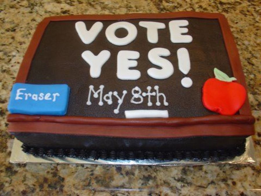 Bond Election Practice Cake - CakeCentral.com