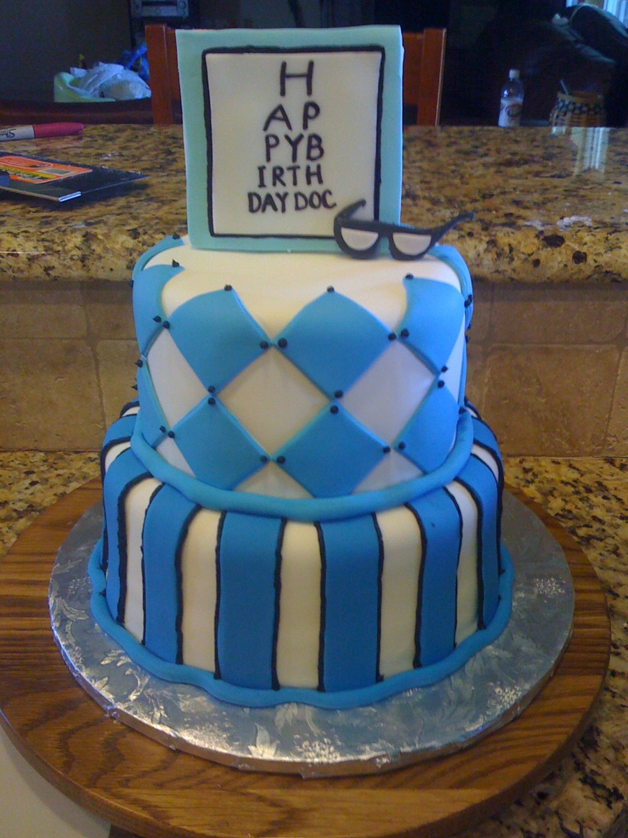 Optometrist's Birthday Cake - CakeCentral.com