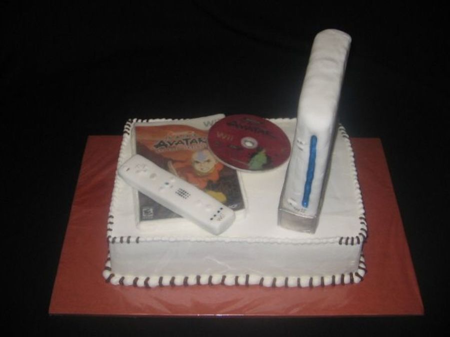 Nintendo Wii Avatar Game Cake - CakeCentral.com