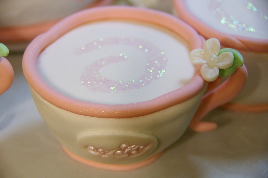 Tea Pot & Tea Cups - CakeCentral.com