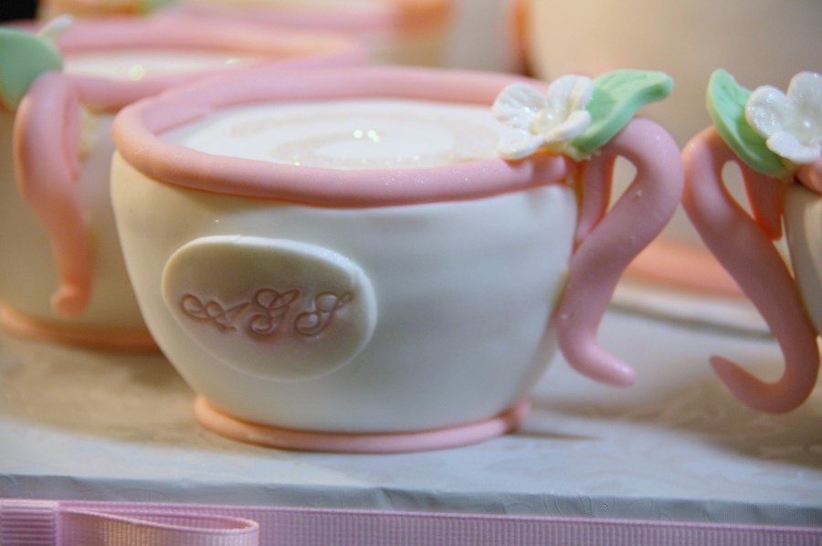 Tea Pot & Tea Cups - CakeCentral.com