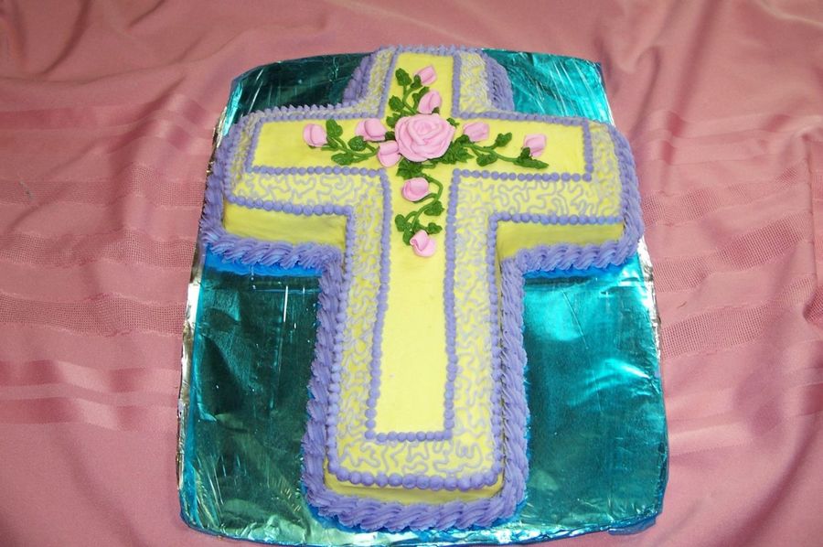 Easter Cross Cake - CakeCentral.com