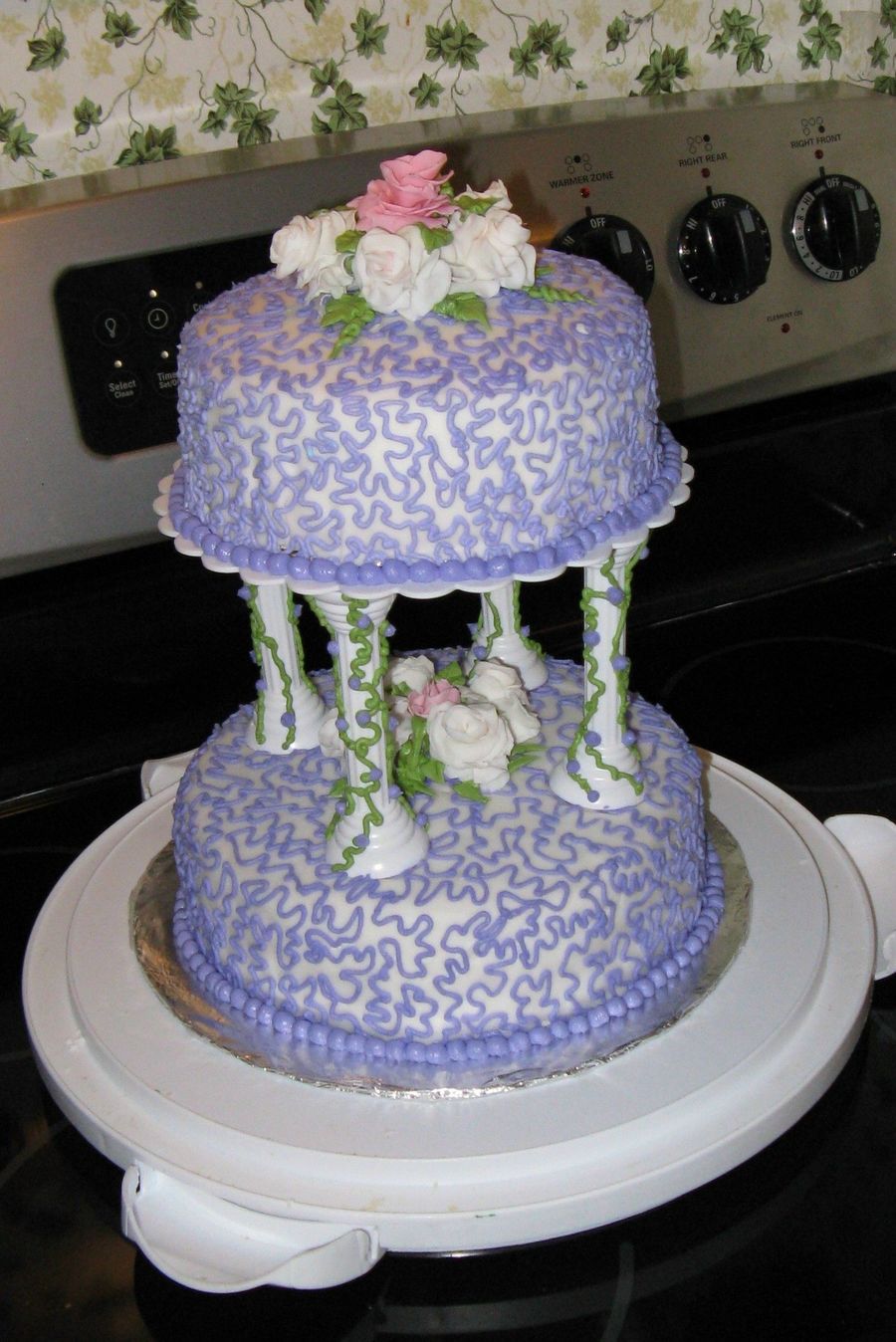 Tiered Fondant Cake - CakeCentral.com