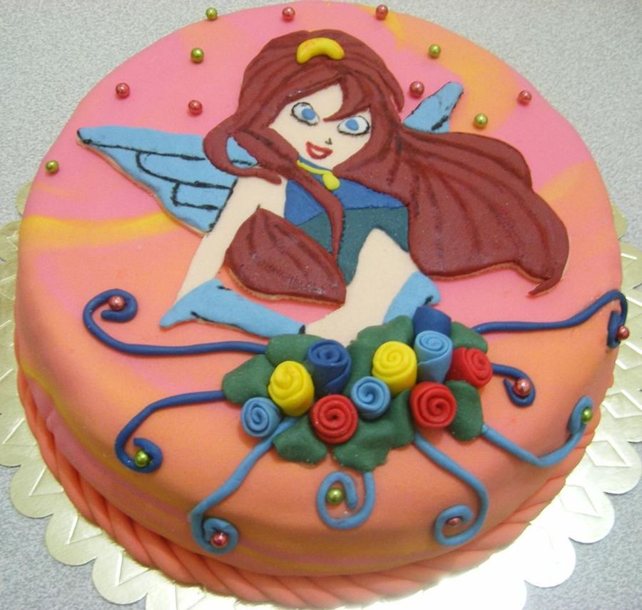 Winx - Bloom Cake - CakeCentral.com