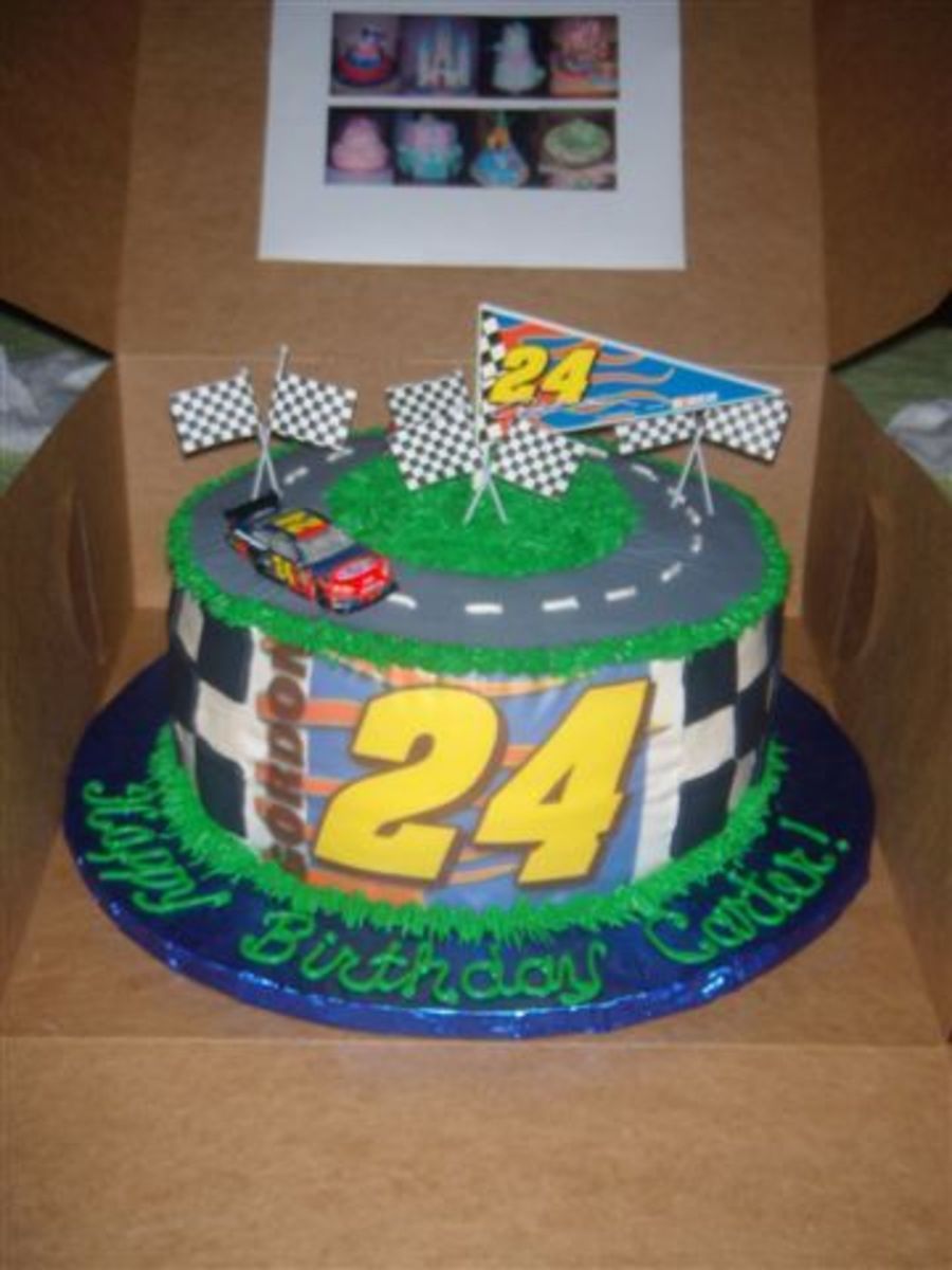 Jeff Gordon Nascar Birthday - CakeCentral.com