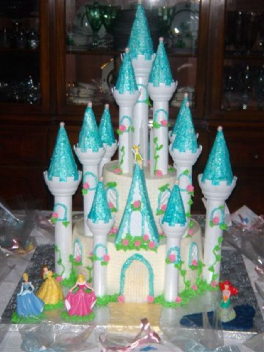 Cinderella Castle - CakeCentral.com