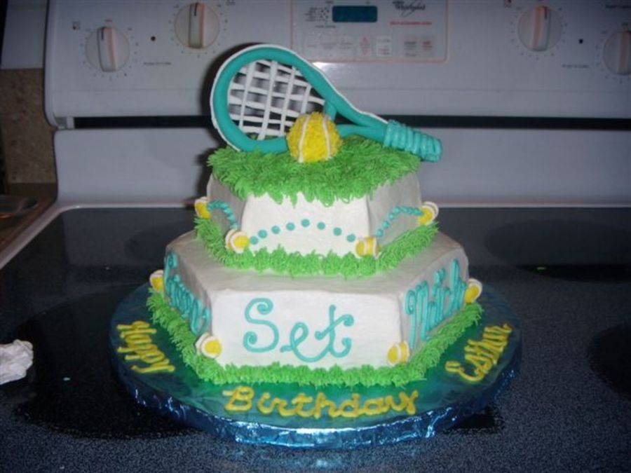 Tennis Cake - CakeCentral.com