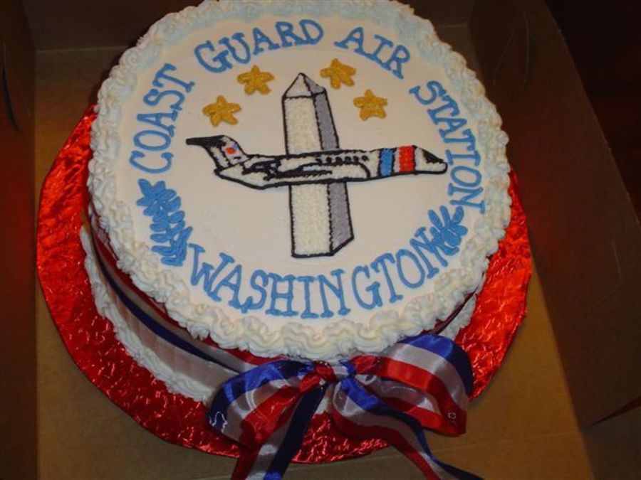 Military Celebration Cake Coast Guard - CakeCentral.com