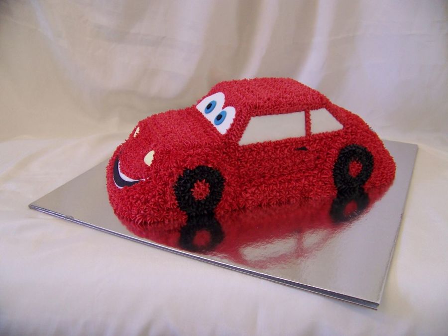 Red Car Cake - CakeCentral.com