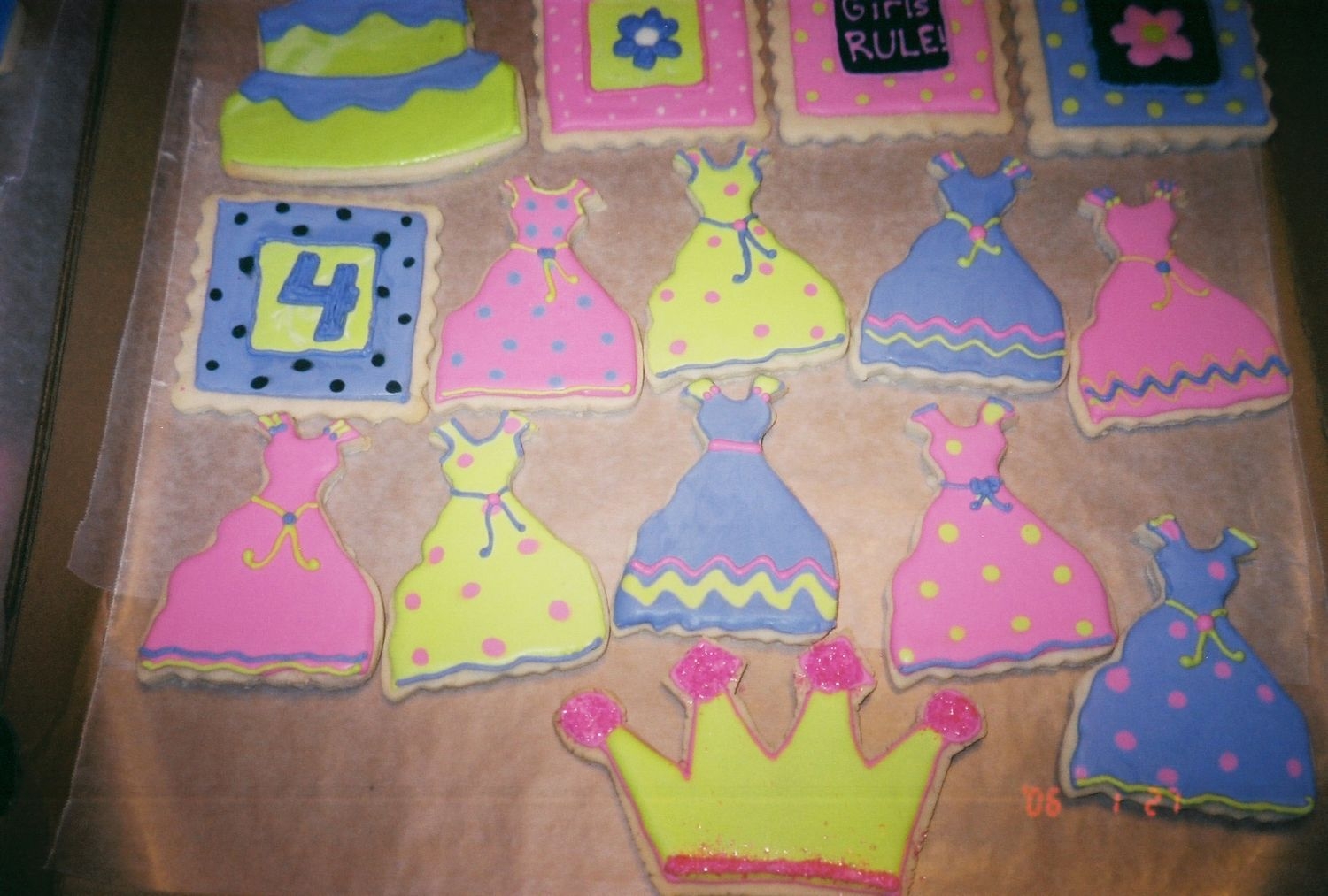 Princess Cookies, Little Girl - CakeCentral.com