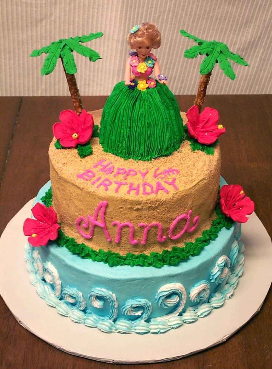 Hula Dancer Birthday - CakeCentral.com