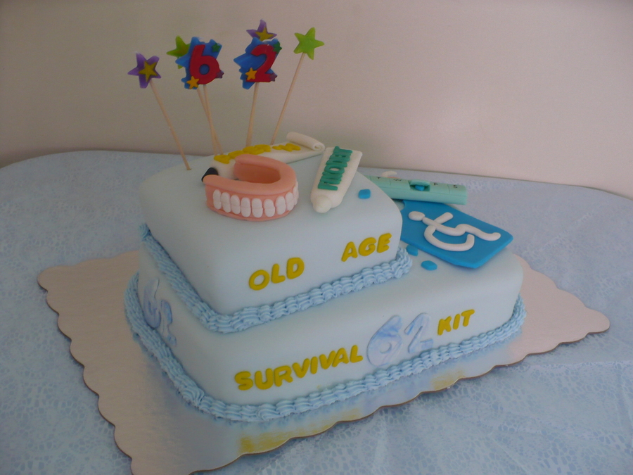 Old Age Survival Kit - CakeCentral.com