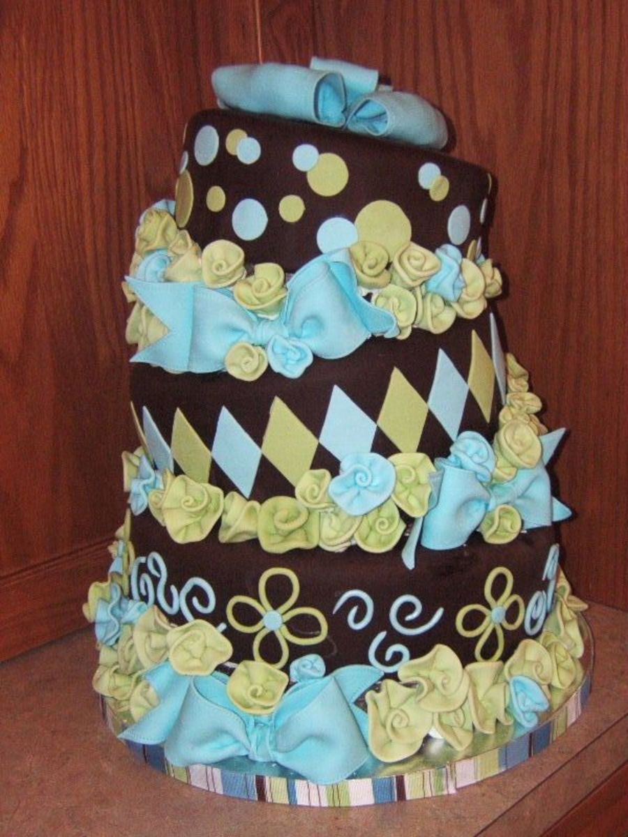 Crooked Cake - CakeCentral.com