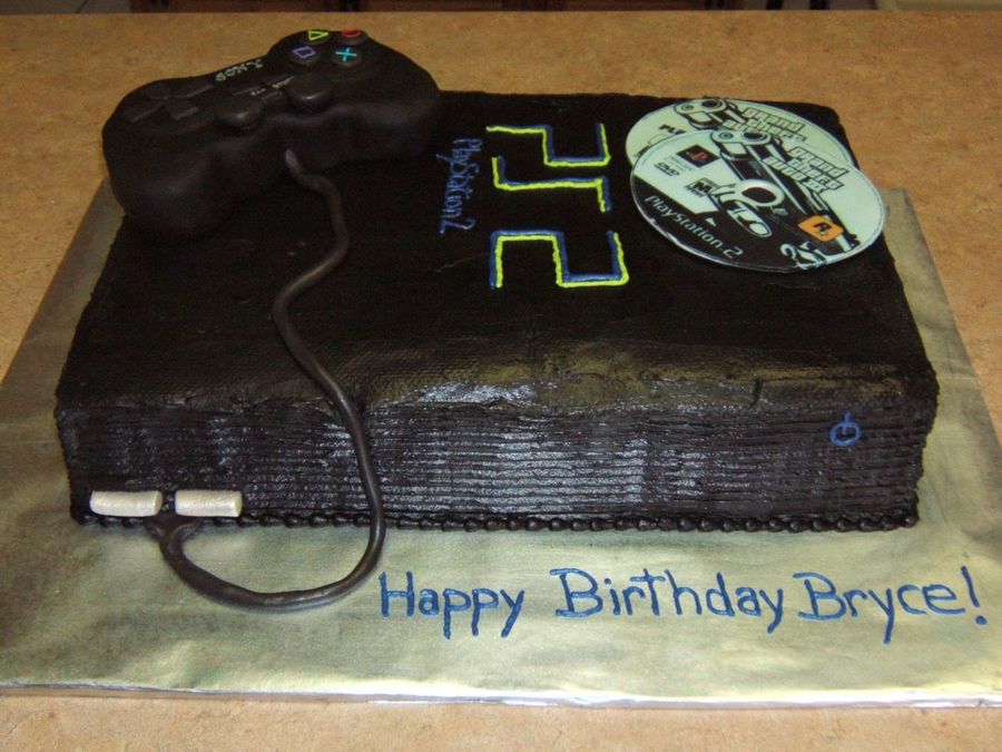 Playstation Cake - CakeCentral.com