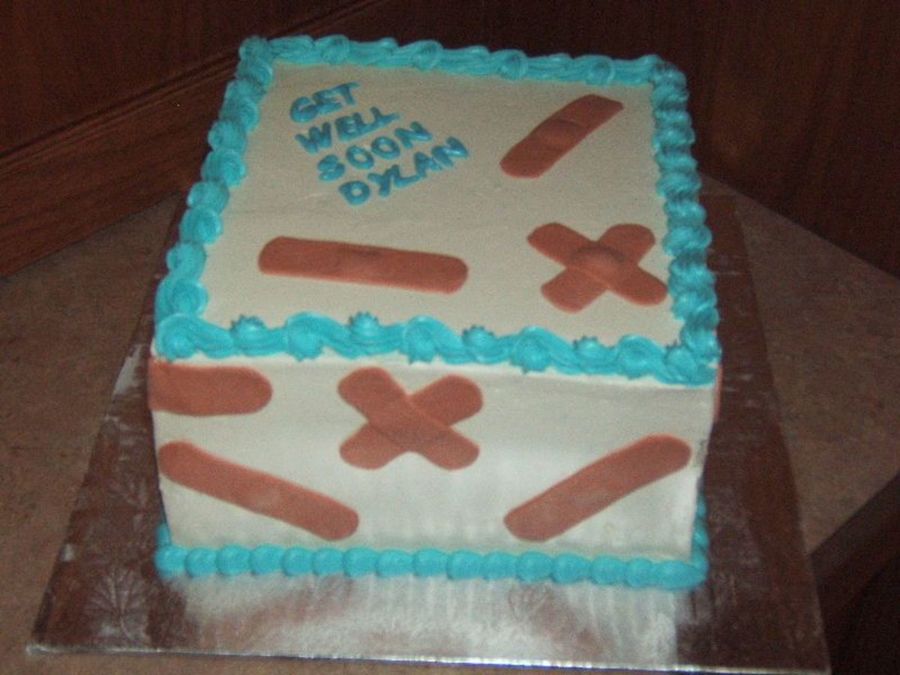 Band-Aid Cake - CakeCentral.com