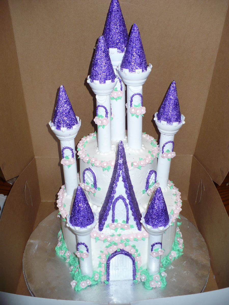 Wilton Castle Cake - CakeCentral.com