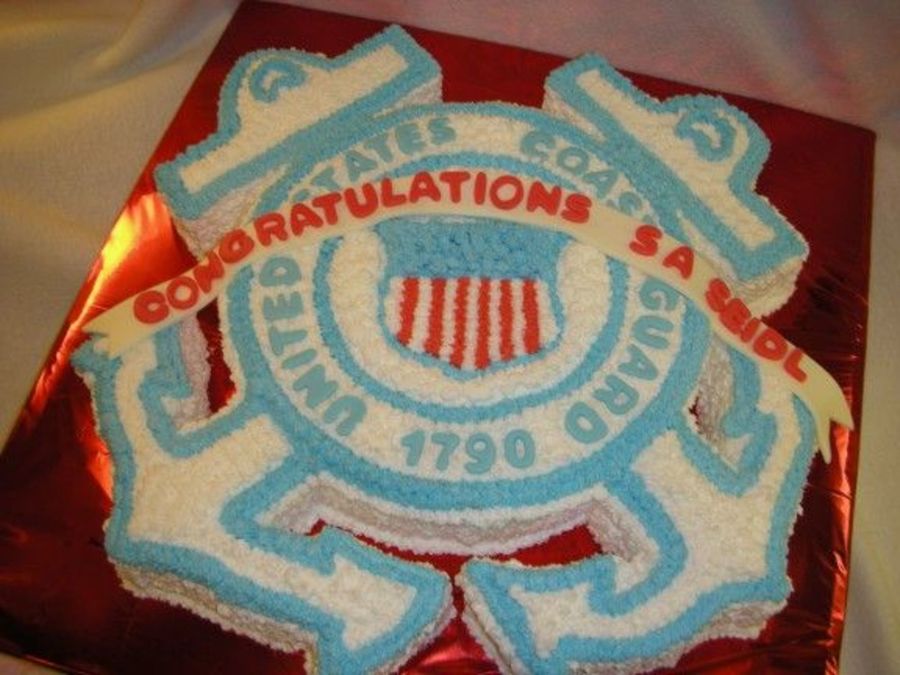 Coast Guard Graduation - CakeCentral.com