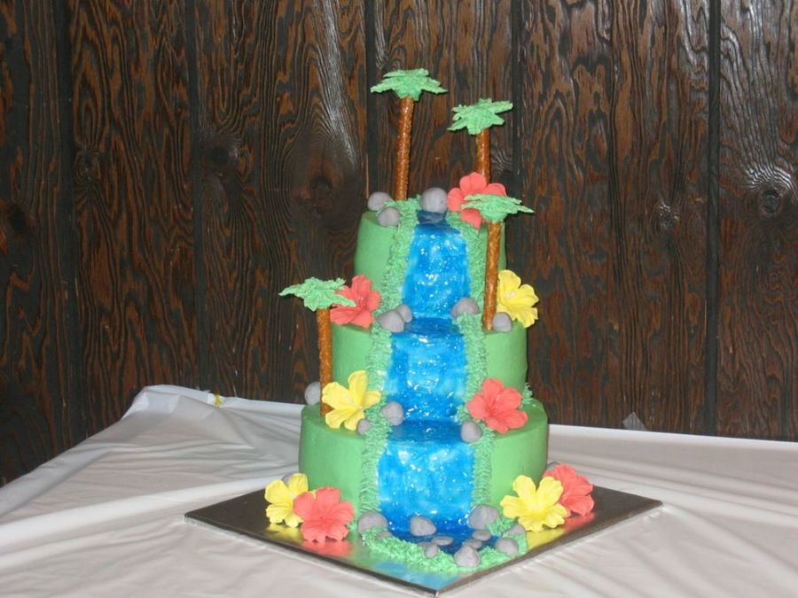 Waterfall - CakeCentral.com