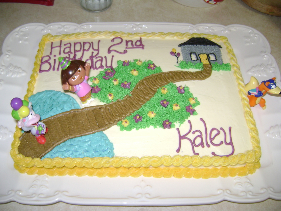 Dora... Map To Birthday Girl's House - CakeCentral.com