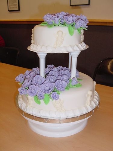 Wilton Course Iii Finale Cake - CakeCentral.com