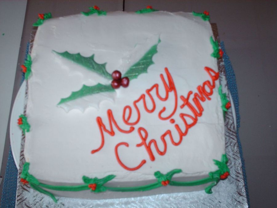 Merry Christmas - CakeCentral.com