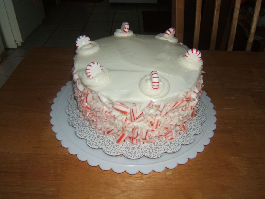 Candy Cane Cake - CakeCentral.com