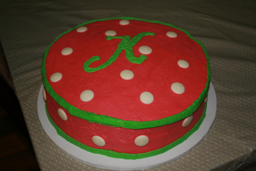K's Birthday Cake - CakeCentral.com