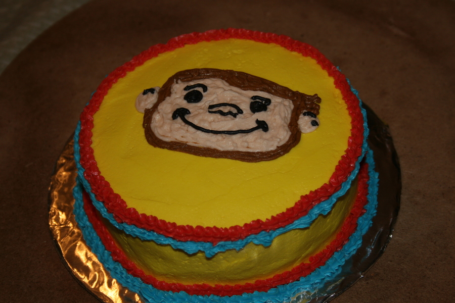 Curious George Smash Cake - CakeCentral.com