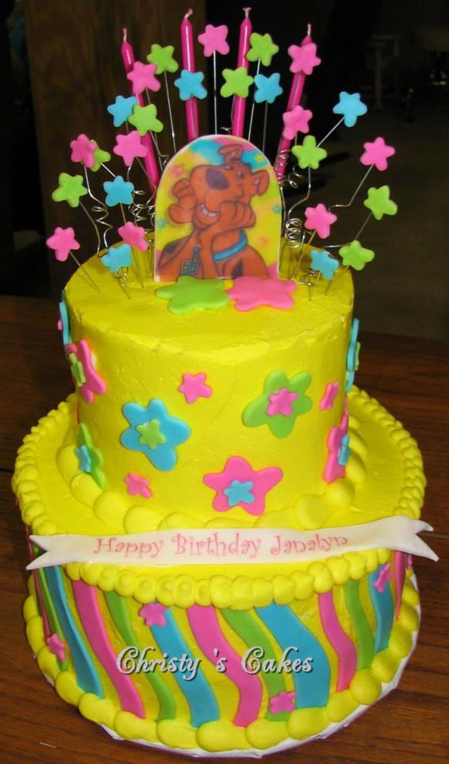 Scooby Doo Retro - CakeCentral.com
