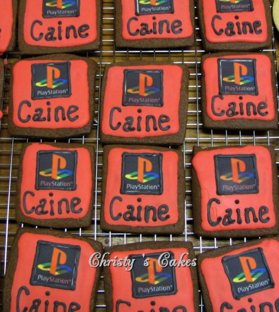 Playstation Cookies - CakeCentral.com