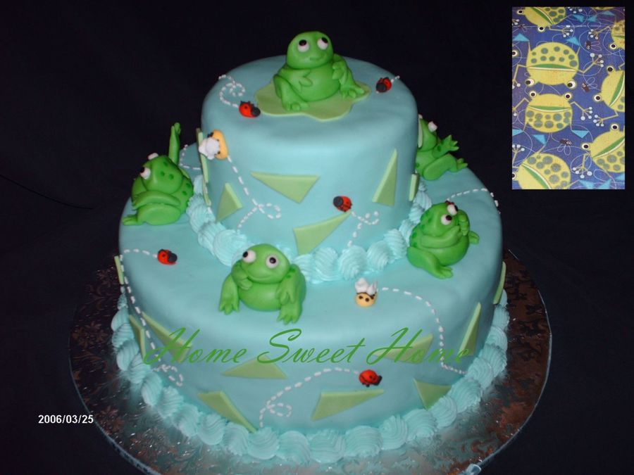 Frogs Galore - CakeCentral.com