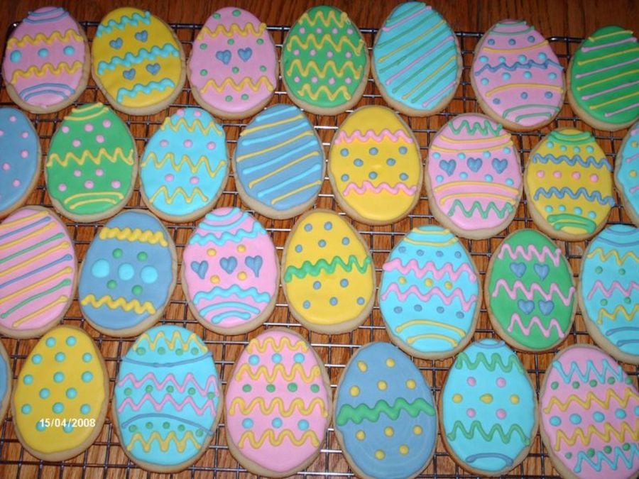 Easter Egg Cookies - CakeCentral.com