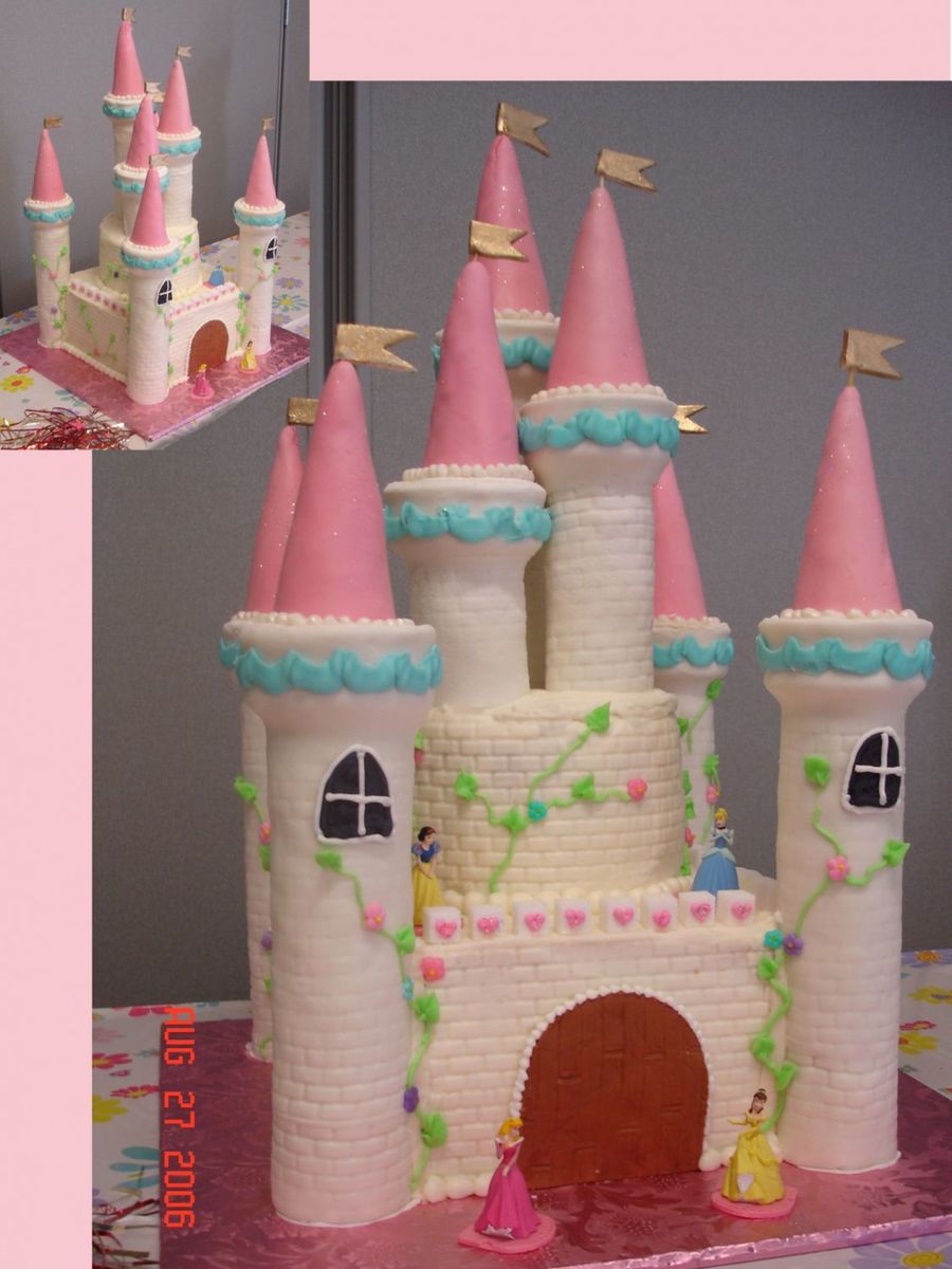 A Castle For A Princess - CakeCentral.com
