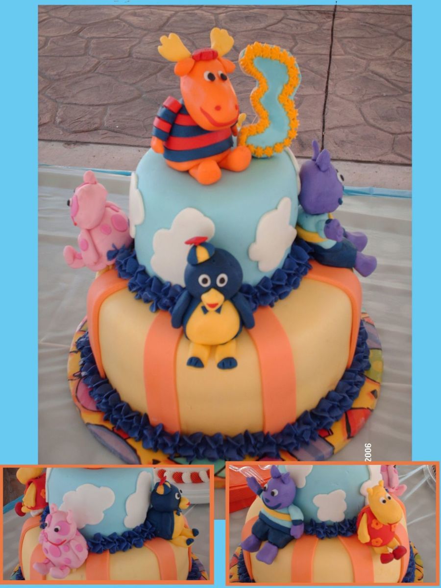 Christopher's Backyardigans Cake - CakeCentral.com