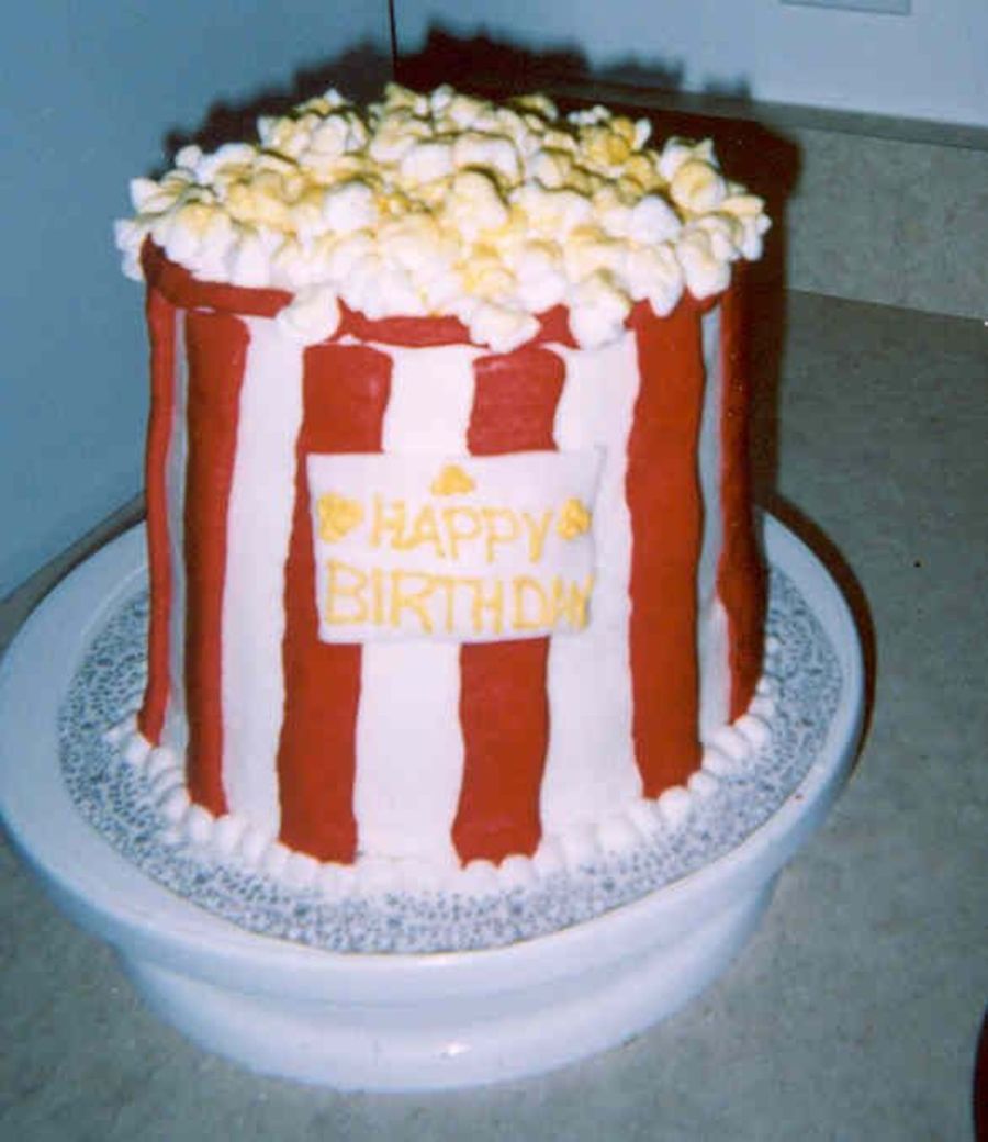 Popcorn Cake - CakeCentral.com