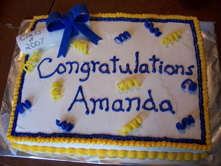Graduation Diploma Cake - CakeCentral.com