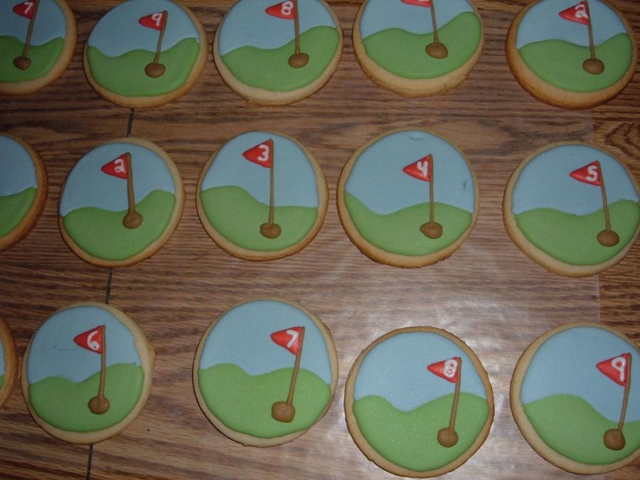 Golf Cookie - CakeCentral.com