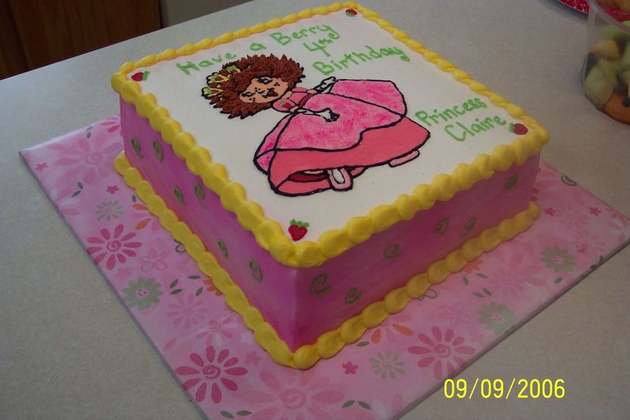 Princess Strawberry Shortcake - CakeCentral.com