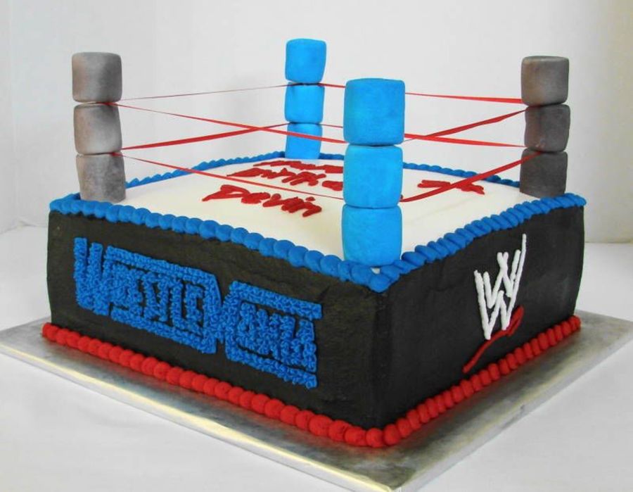Wrestling Ring - Side View - CakeCentral.com