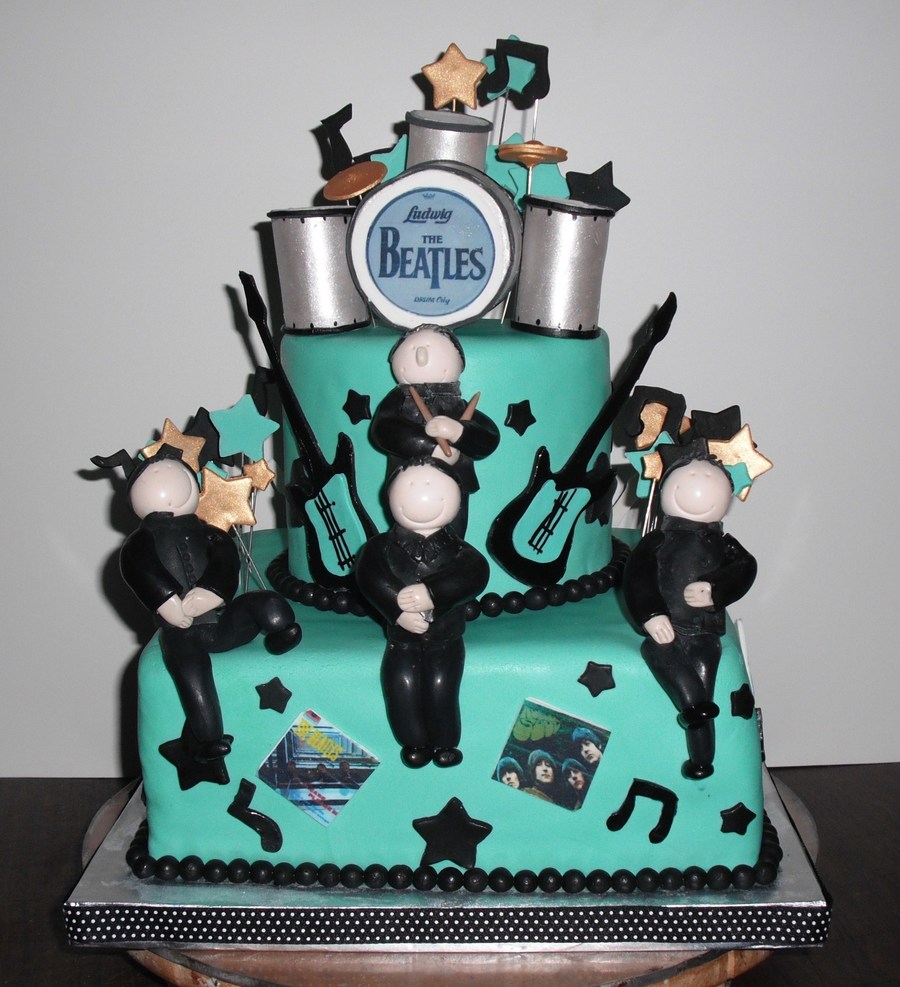 Beatles Birthday Cake - CakeCentral.com