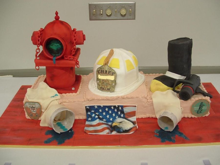 Fire Department Cake - CakeCentral.com