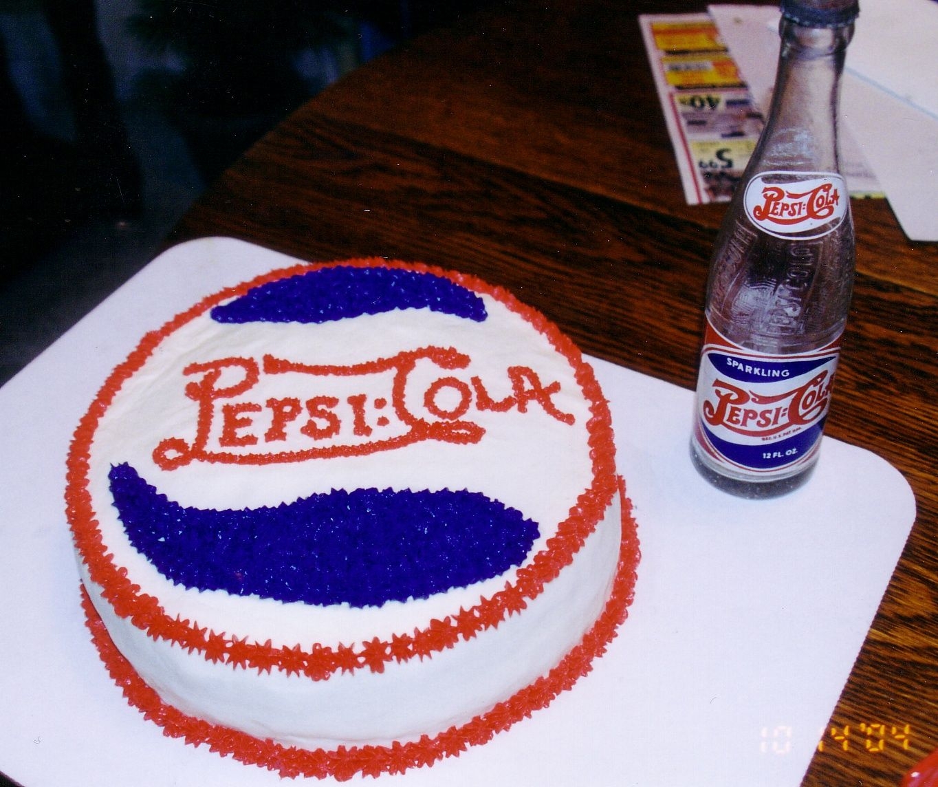 Pepsi Cap Cake - CakeCentral.com