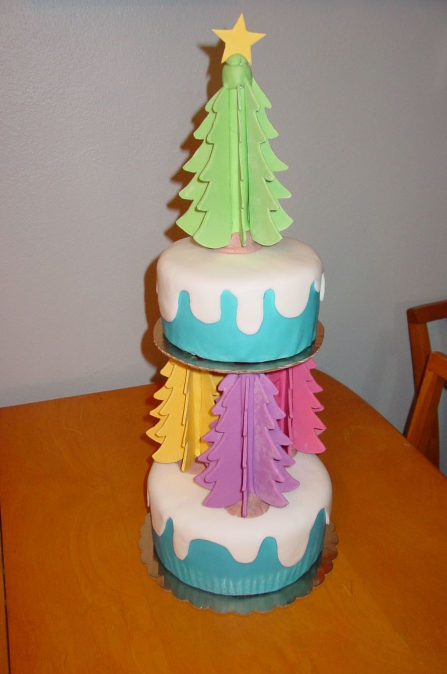 Pine Tree Cake - CakeCentral.com