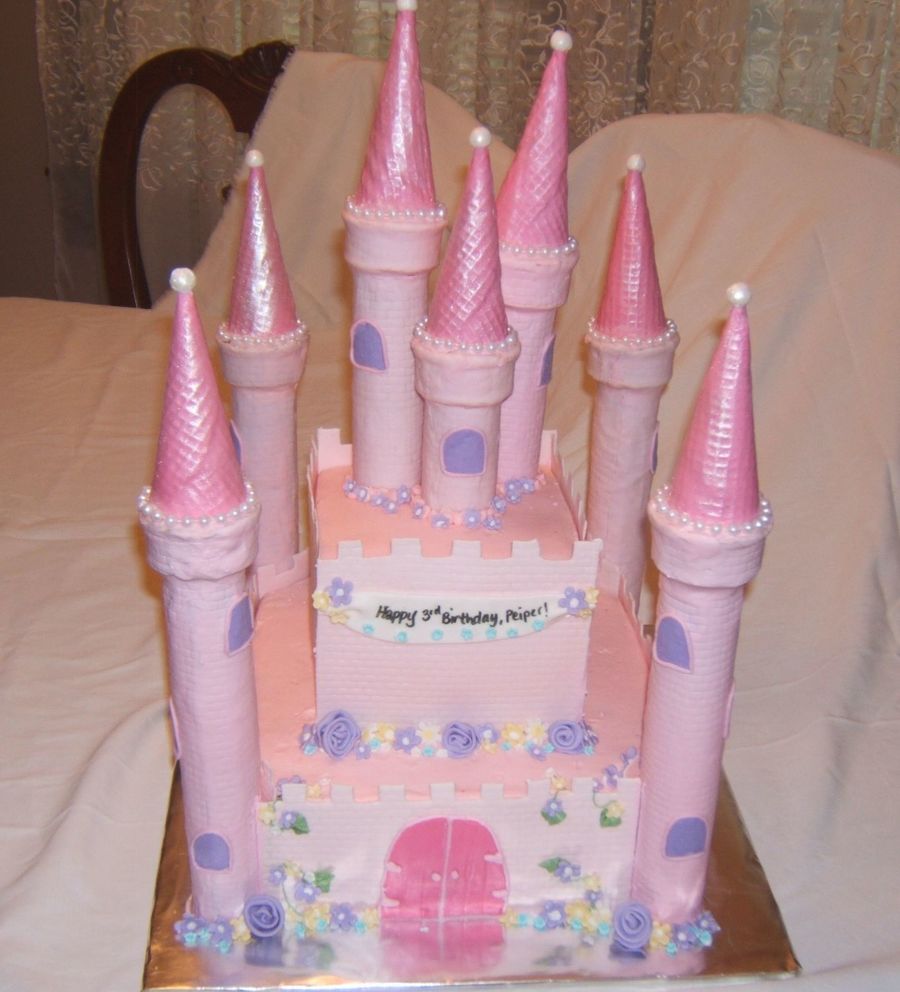 First Castle Cake - CakeCentral.com
