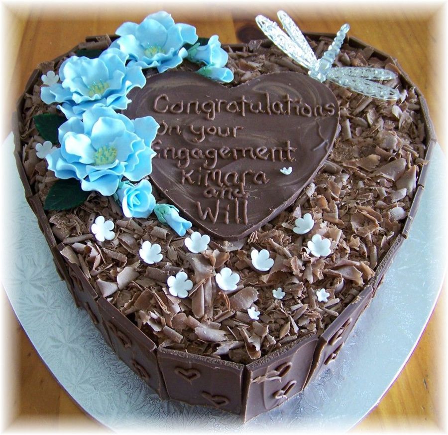 Heart Engagement - CakeCentral.com