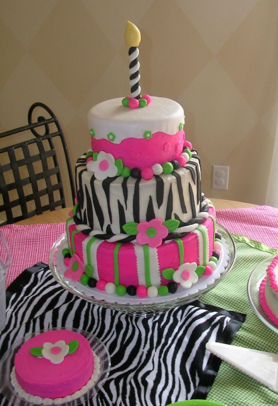 First Birthday Cake - CakeCentral.com