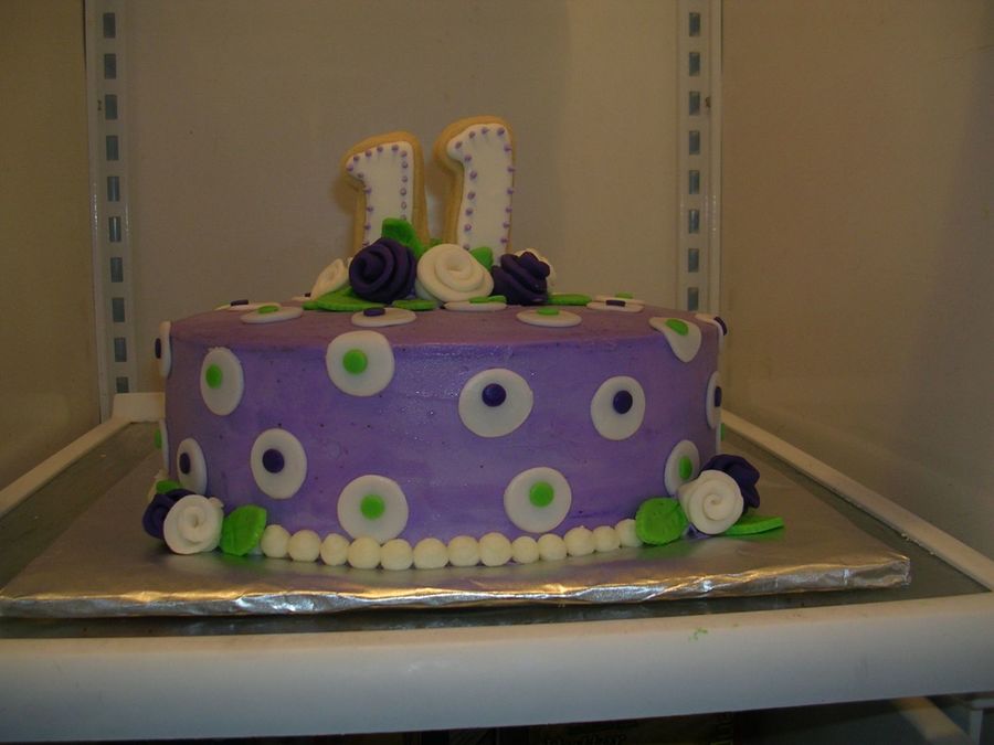 11Th Birthday Cake - CakeCentral.com