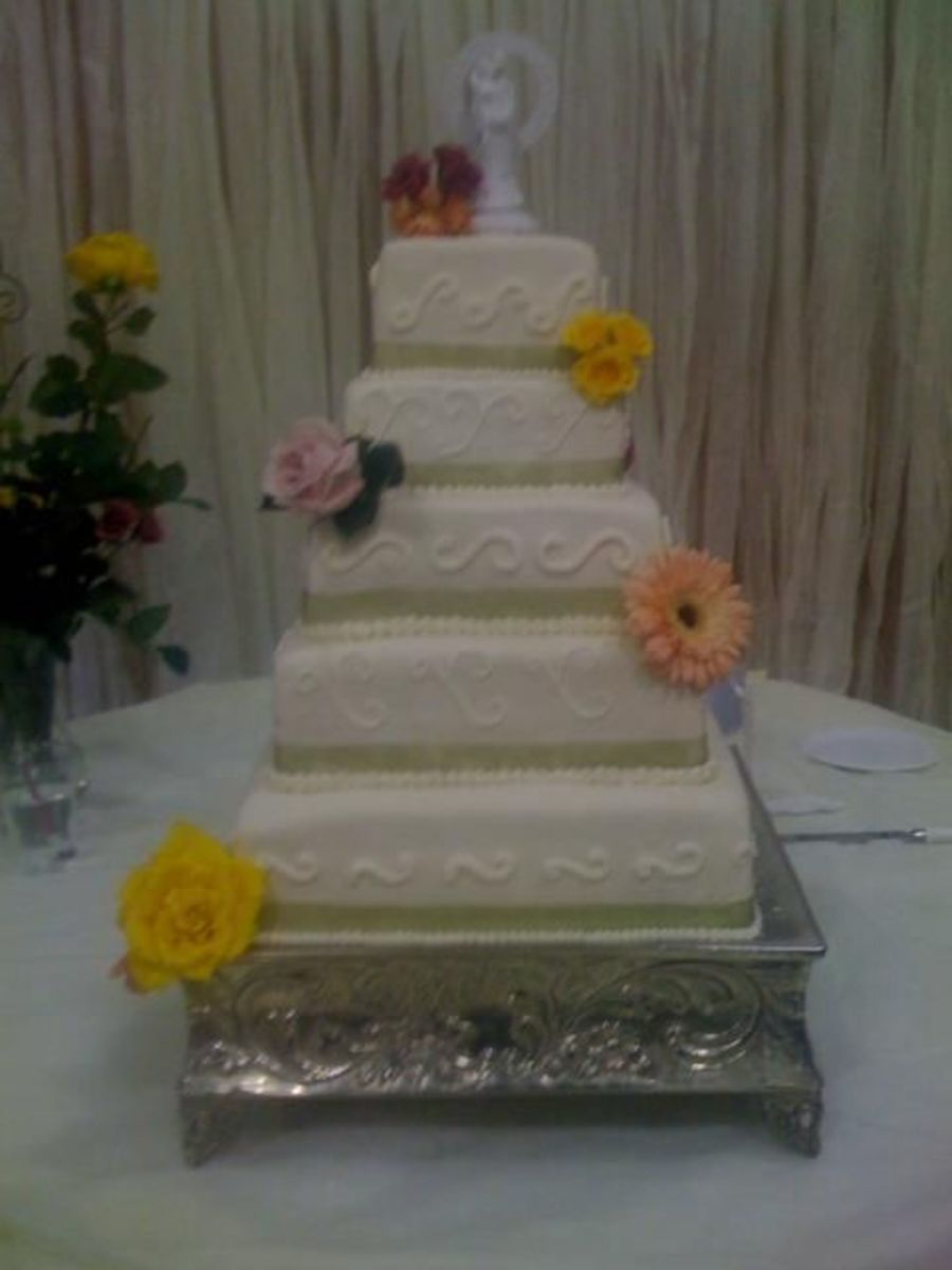 5 Tier Square - CakeCentral.com