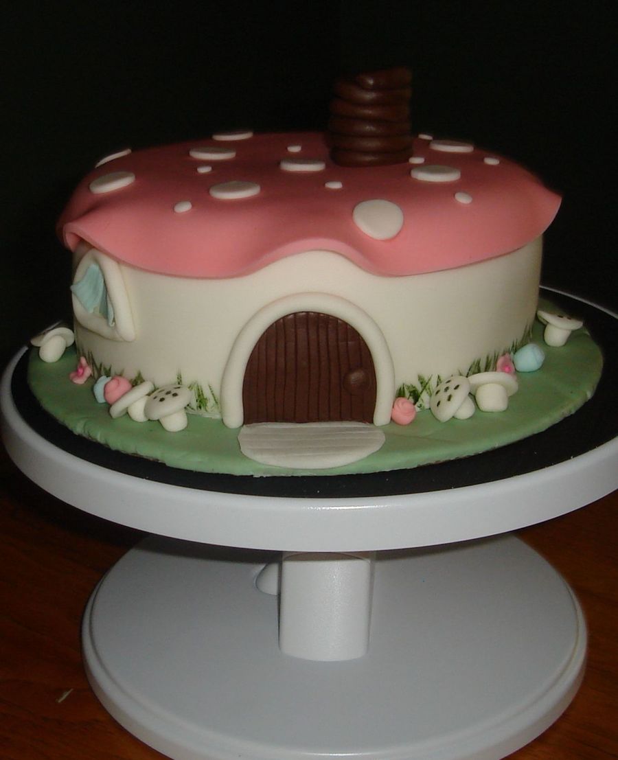 Fairy Toadstool House - CakeCentral.com